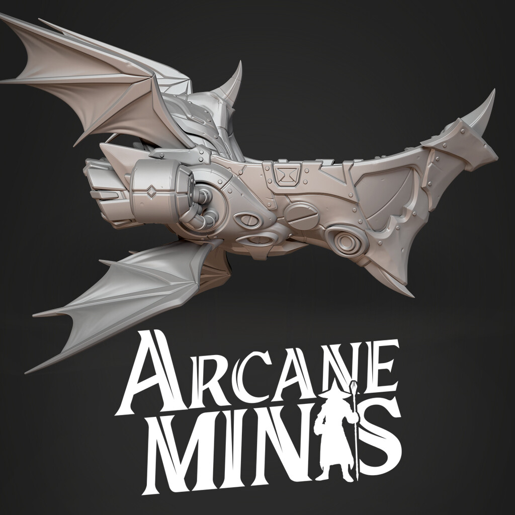 ArtStation - Arcane Minis - Razor Class Luxury Coach