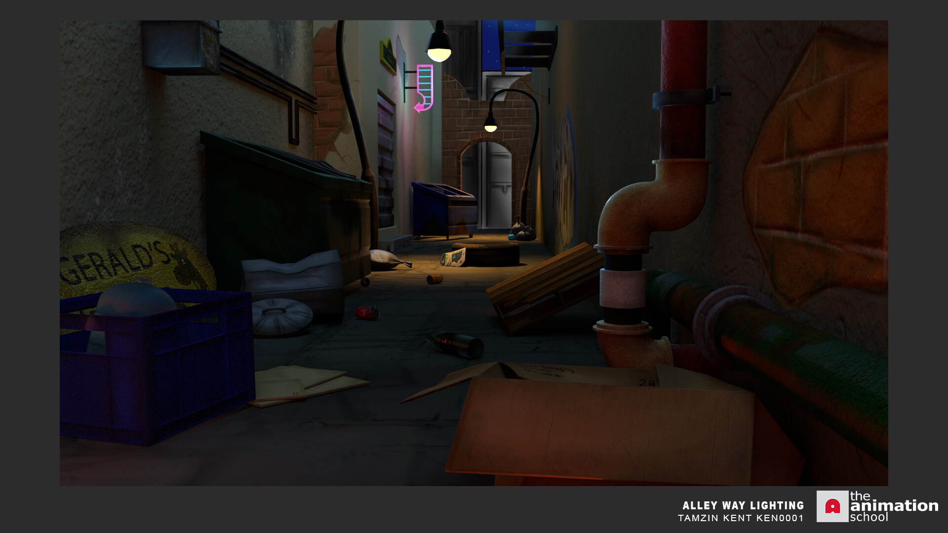 ArtStation - TAS 1st Year - Environmental Set