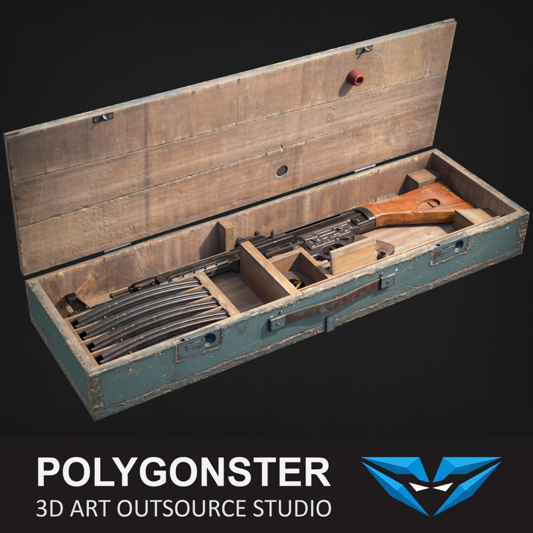 ArtStation - Weapon box