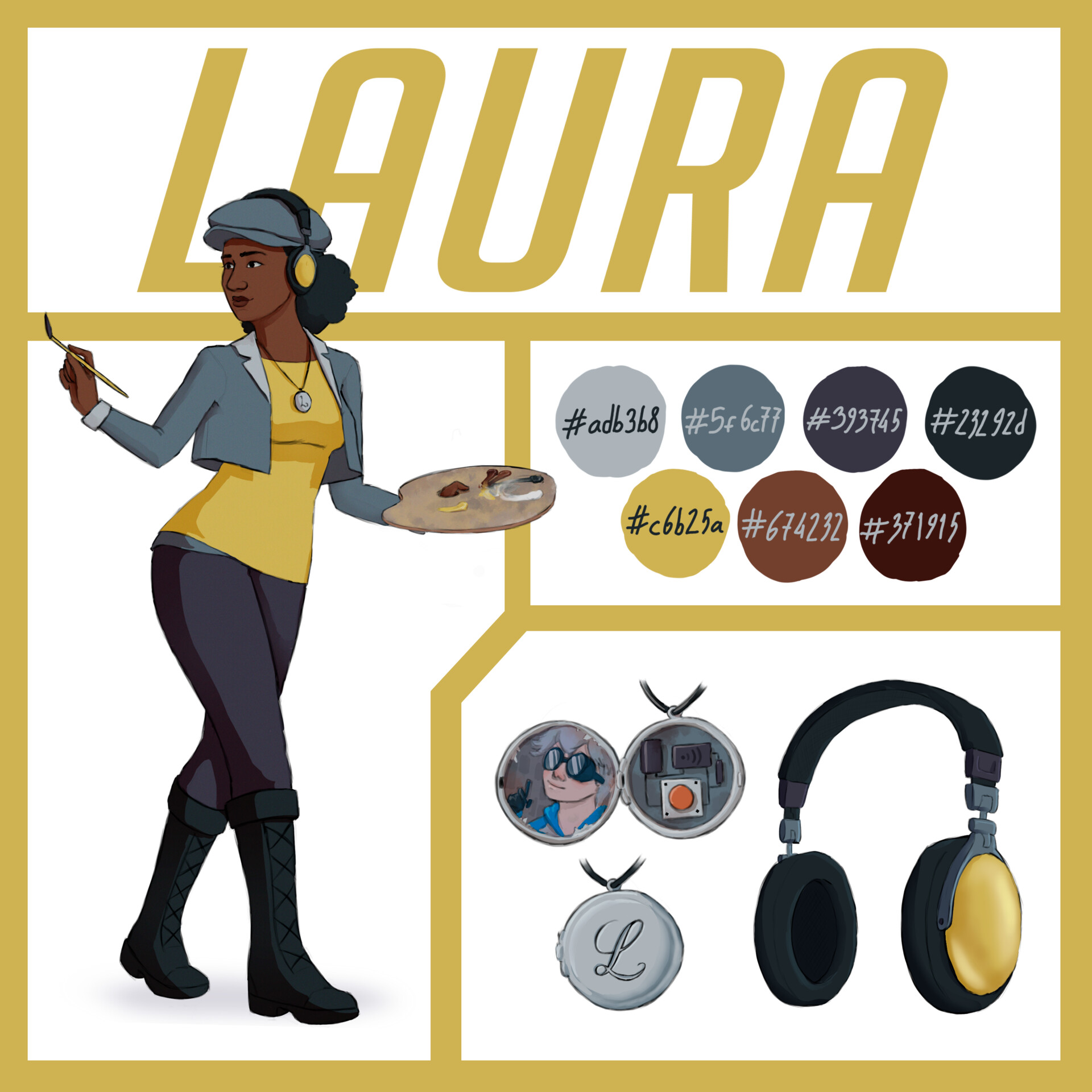 ArtStation - Laura's Character Design