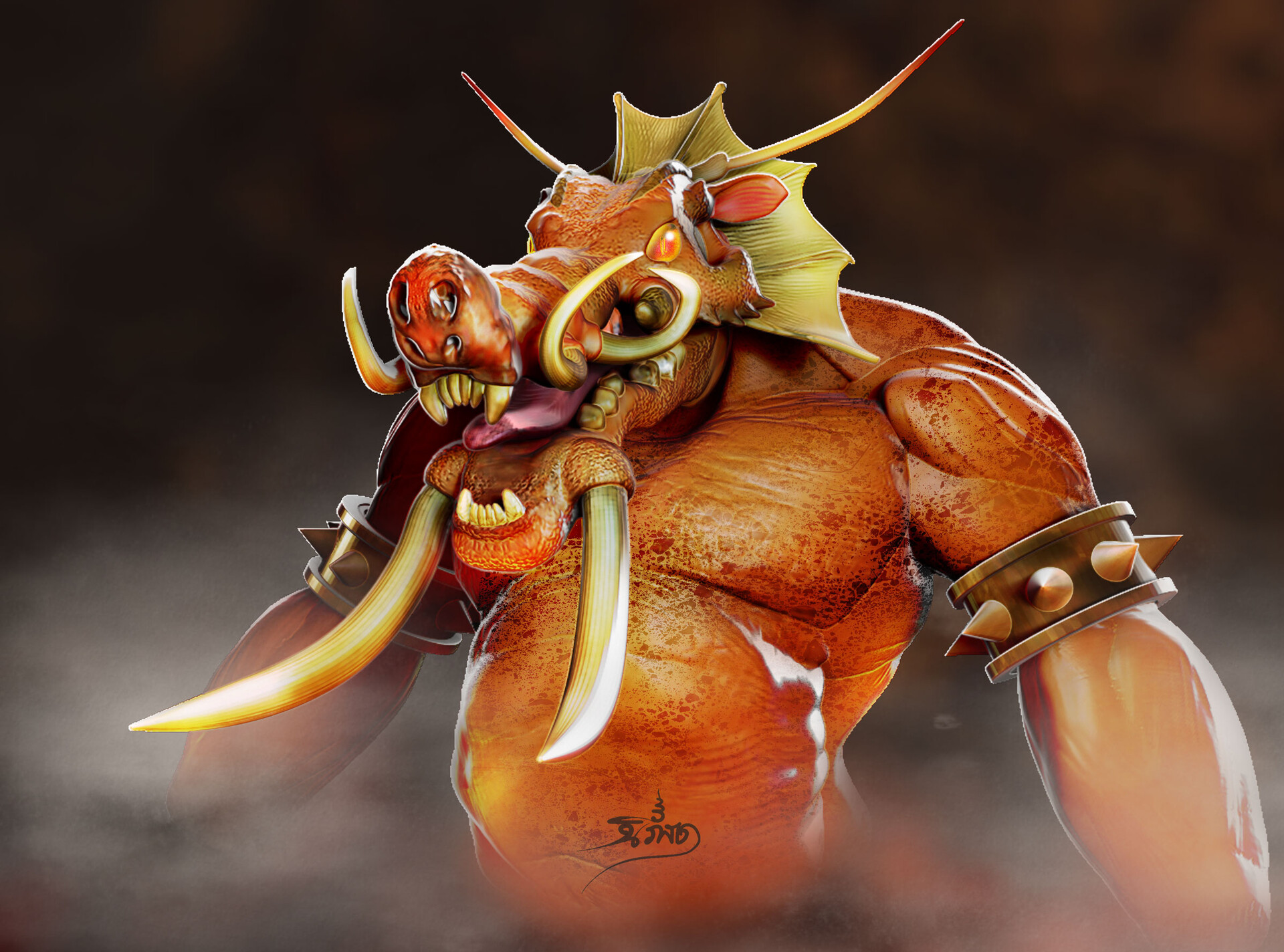 NBArt_Nipatsara - Boar warior