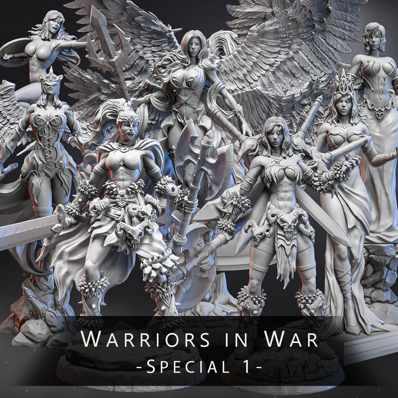 ArtStation - Warriors in War - Special 1