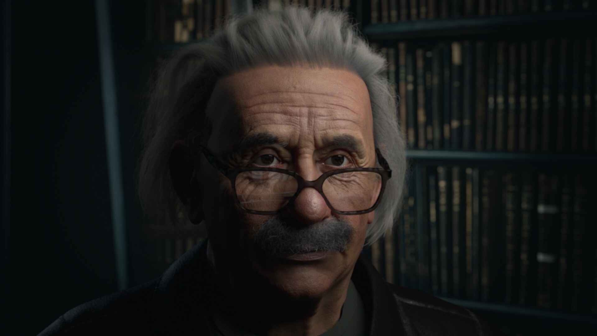 ArtStation - Einstein_Portrait_101