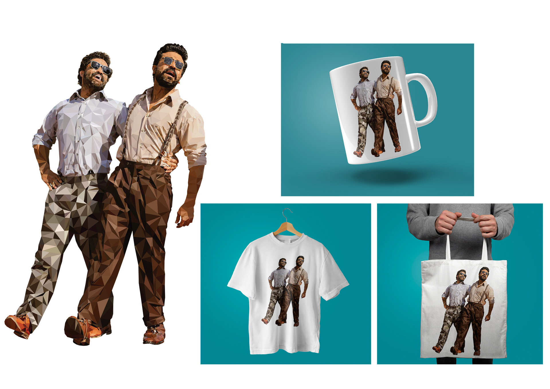 ArtStation - Poly art