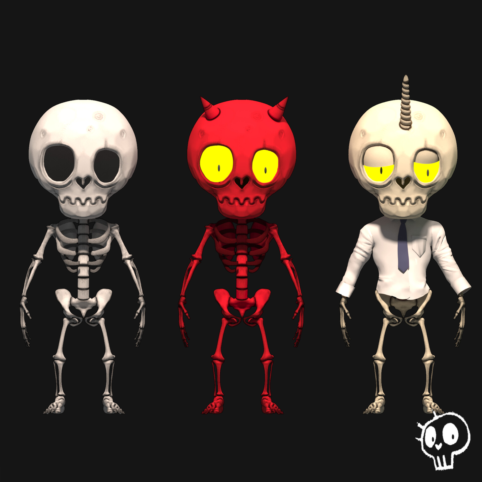 ArtStation - Skeletons/DBS