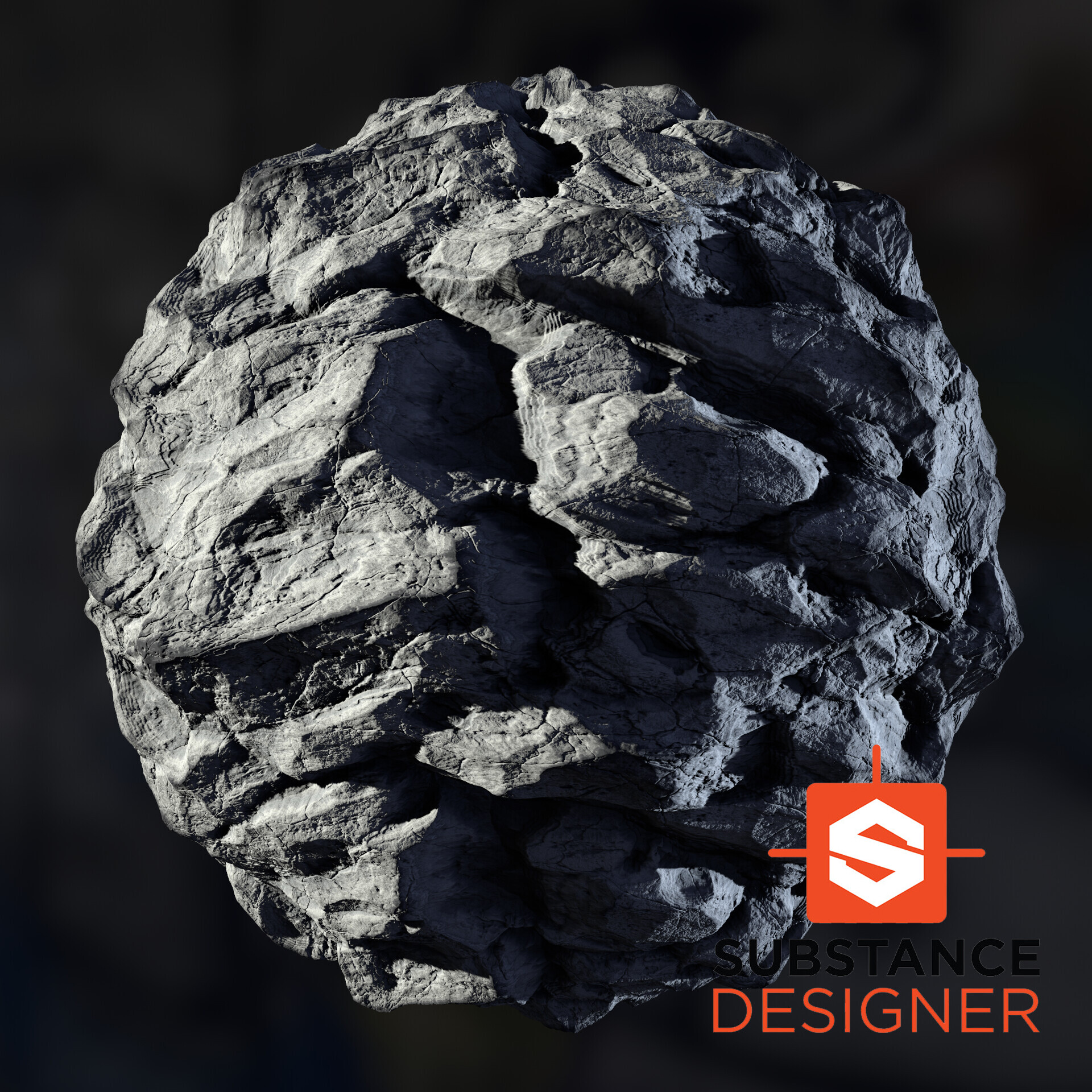 ArtStation - Substance 3D Designer Rocks Material