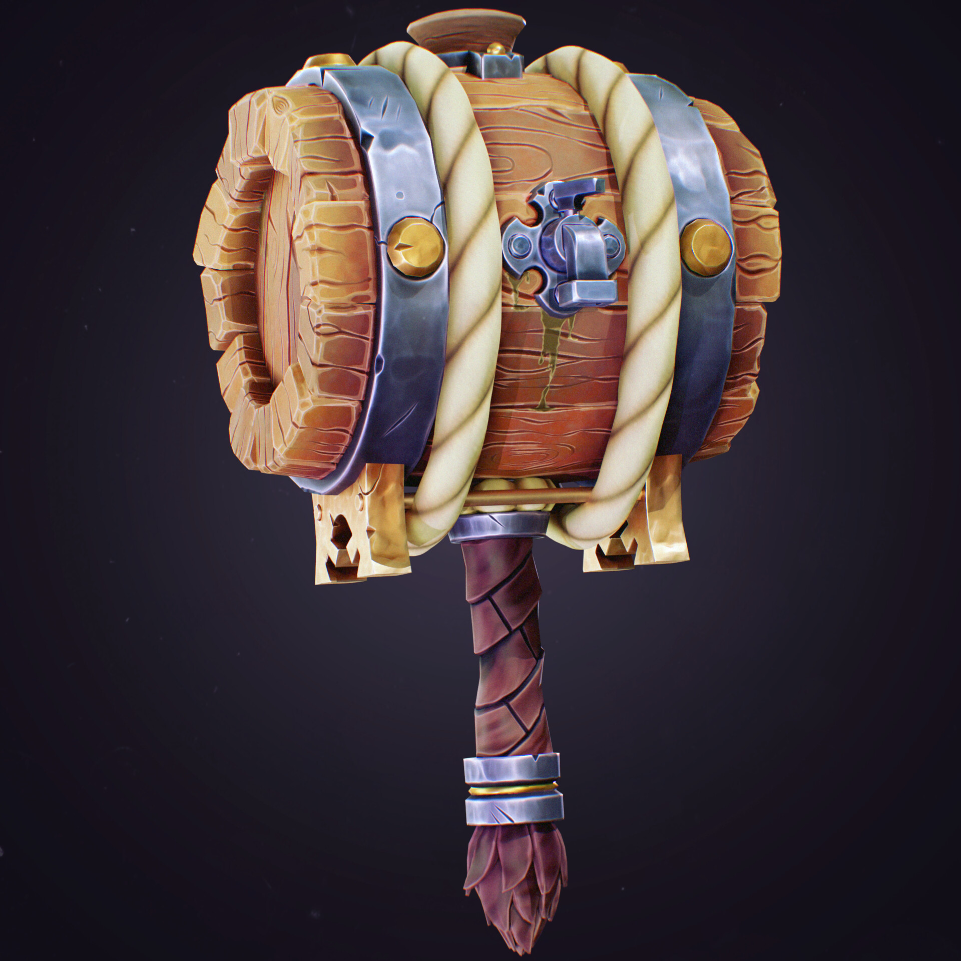 ArtStation - Barrel Hammer!