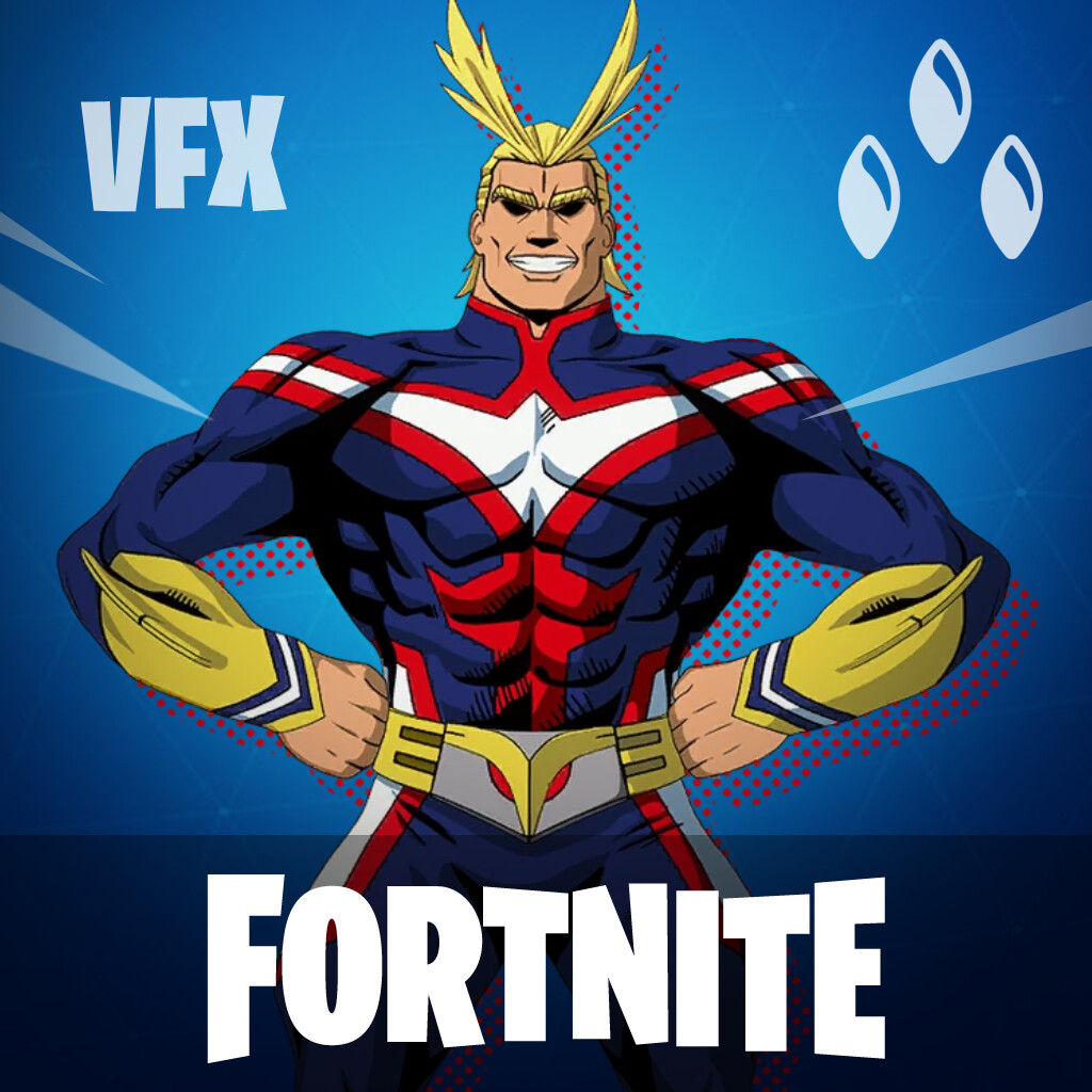 ArtStation - [Fortnite] My Hero Academia (VFX)