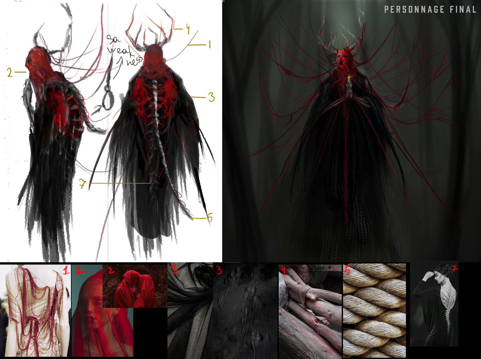 ArtStation - A pagan witch character design