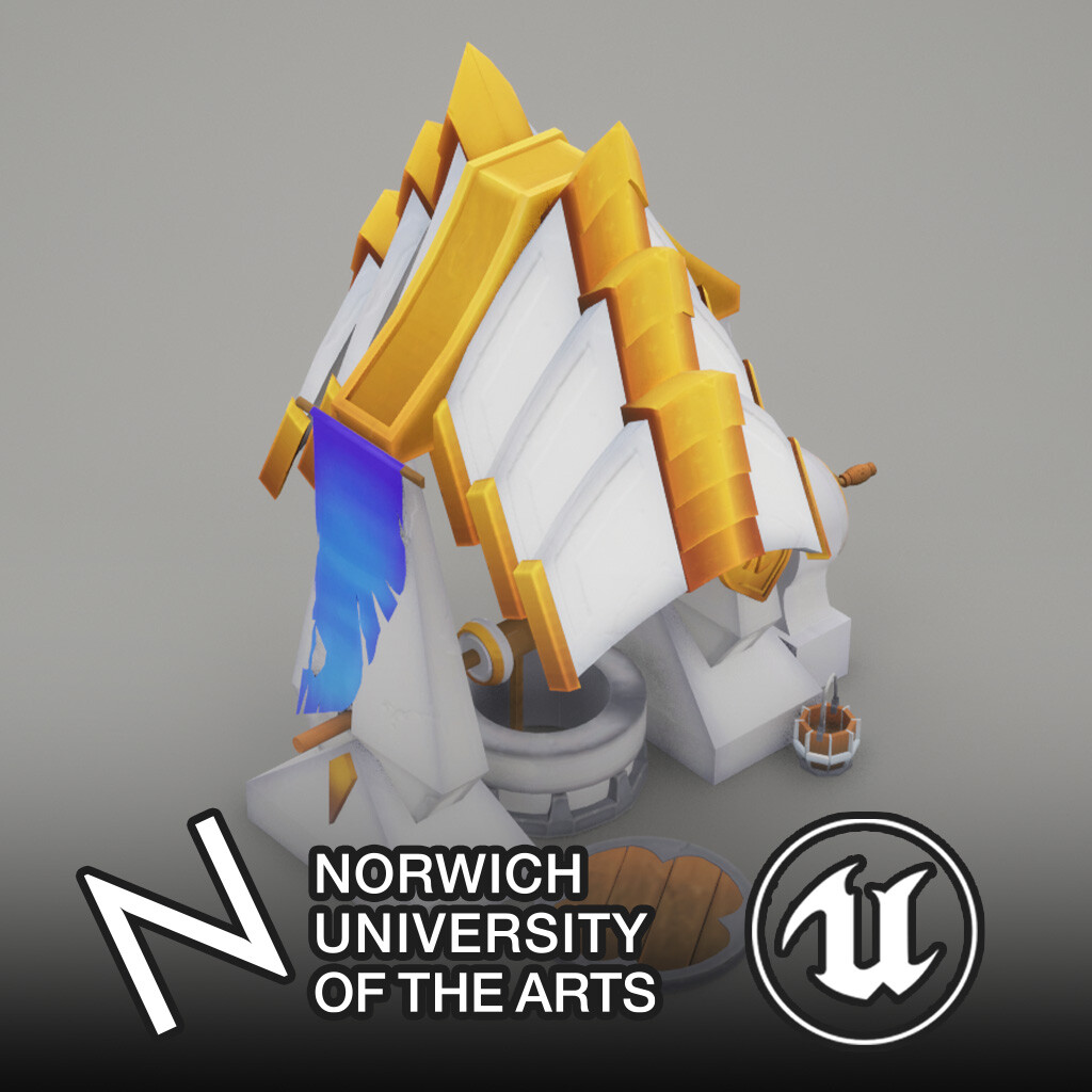 ArtStation - Hero Asset Art Test: Demacian Well