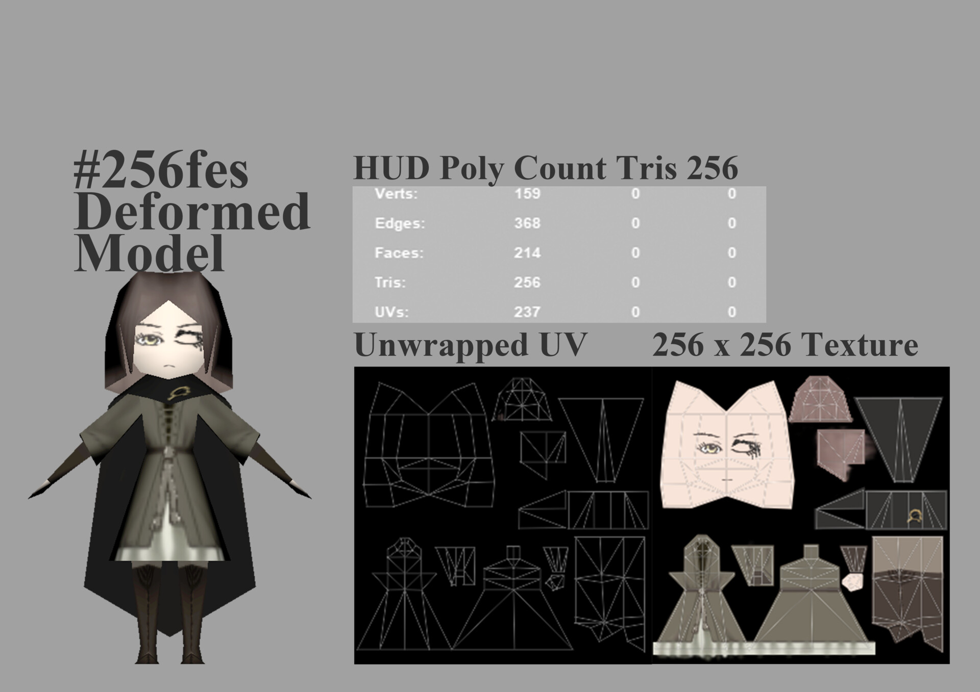 ArtStation - #256fes エルデンリング メリナ デフォルメ モデル / #256fes ELDEN RING Melina ...