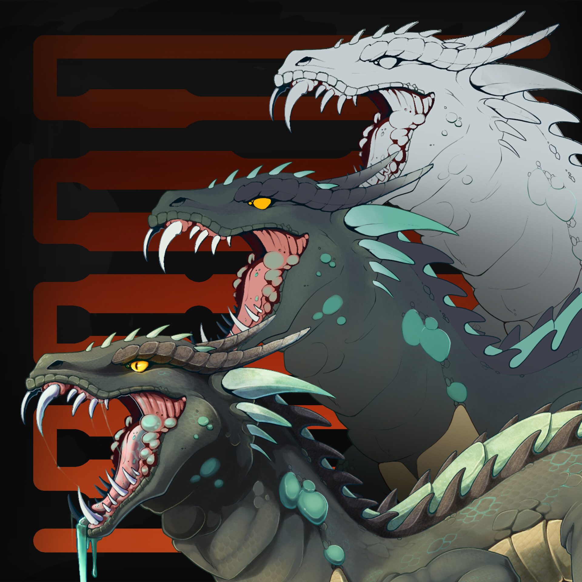 ArtStation - Venomous basilisk Design