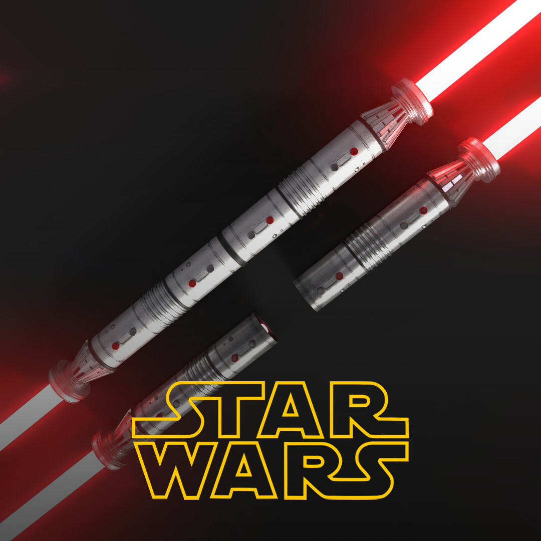 ArtStation - Darth Maul's Lightsaber
