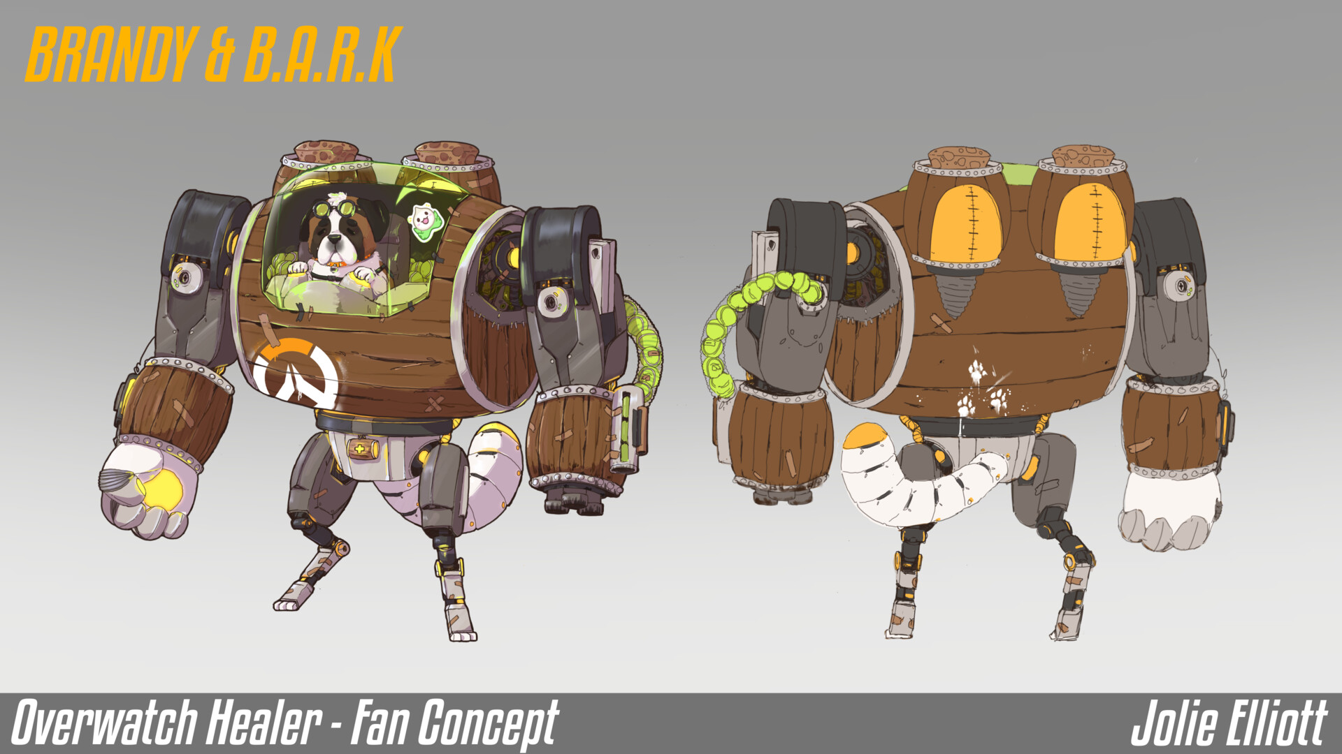 ArtStation - Overwatch Healer Fan Concept