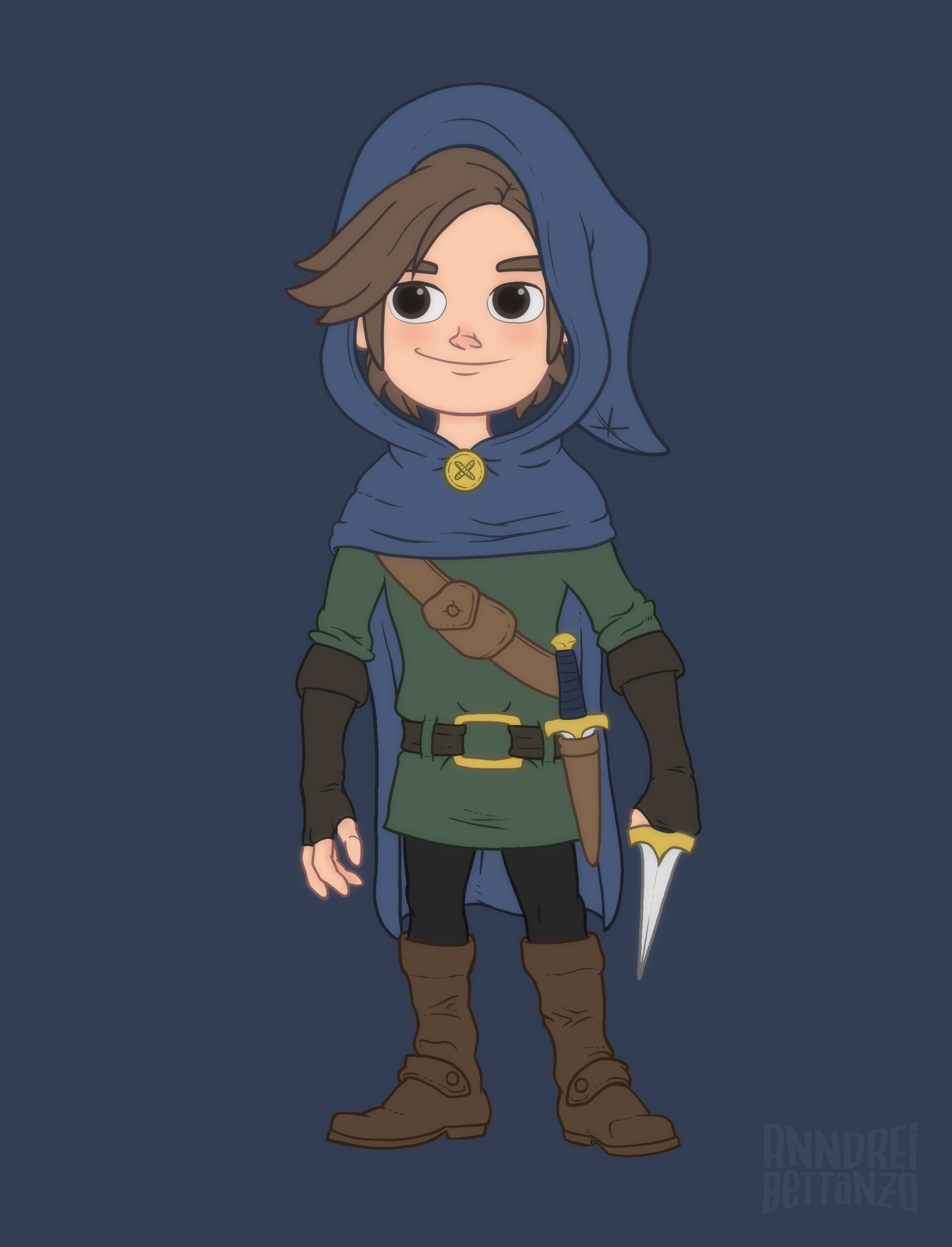 ArtStation - CHARACTER DESIGN - ROGUE BOY