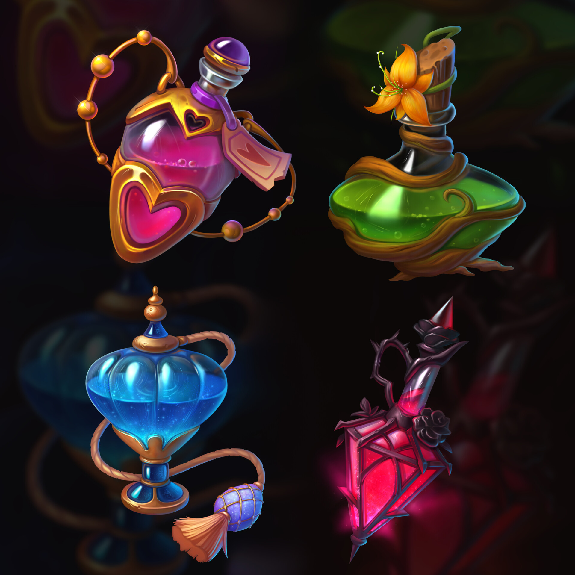 ArtStation - Magic Potions