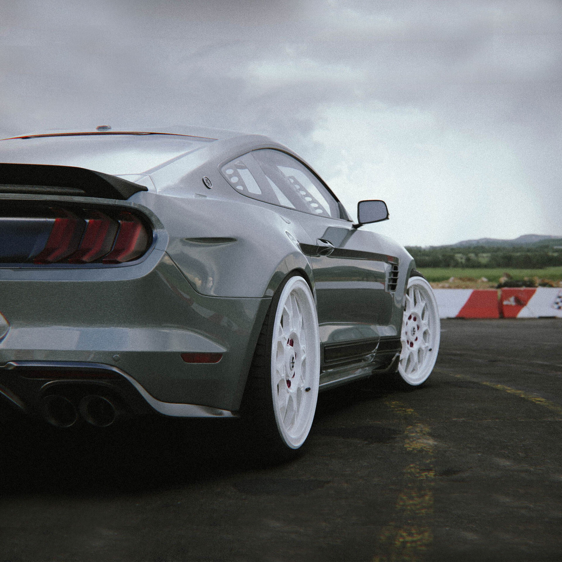 ArtStation - _Ford Mustang Shelby MK6
