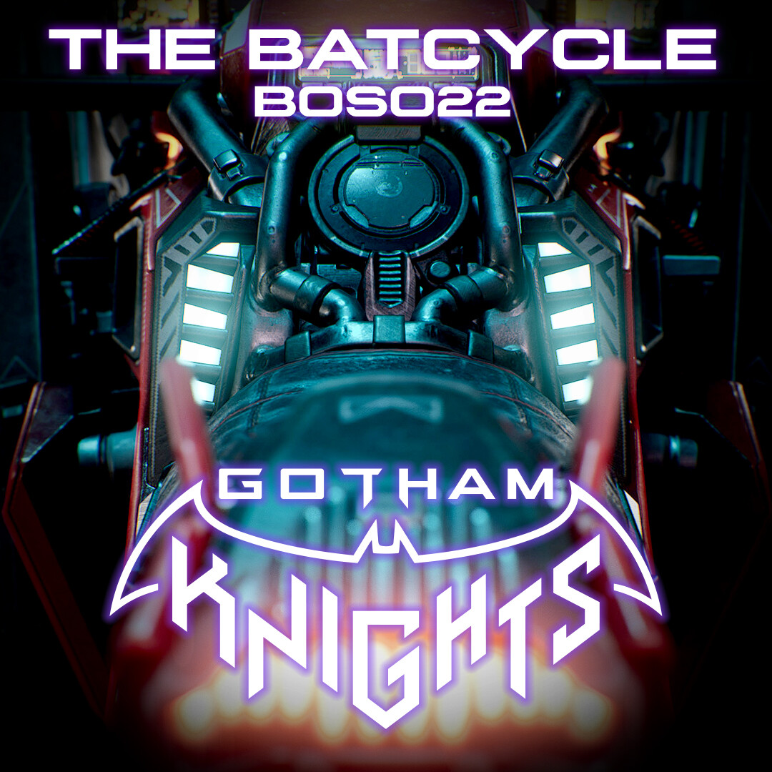 ArtStation - Gotham Knight - Batcycle - Boso 22