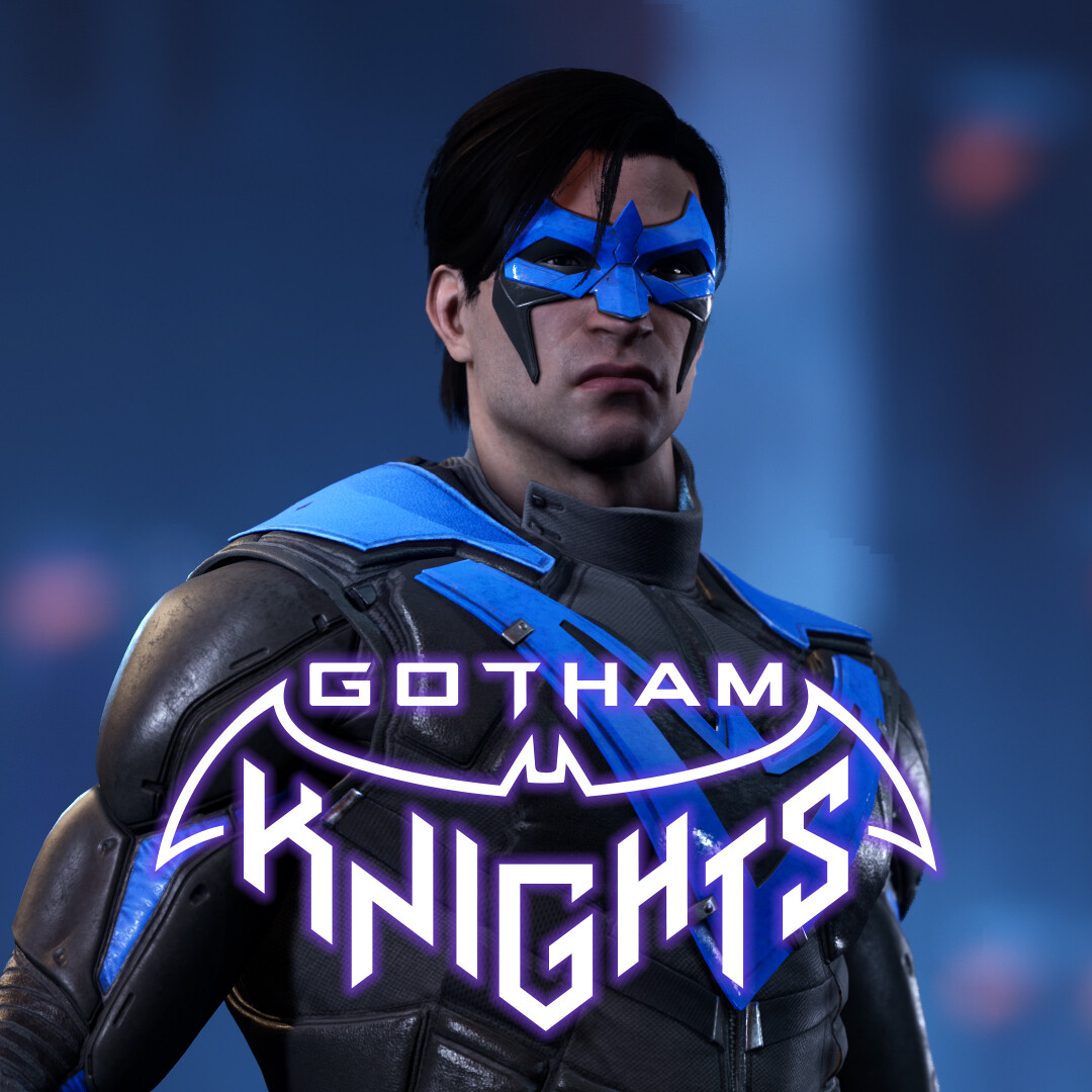 ArtStation - Gotham Knights Nightwing customizables