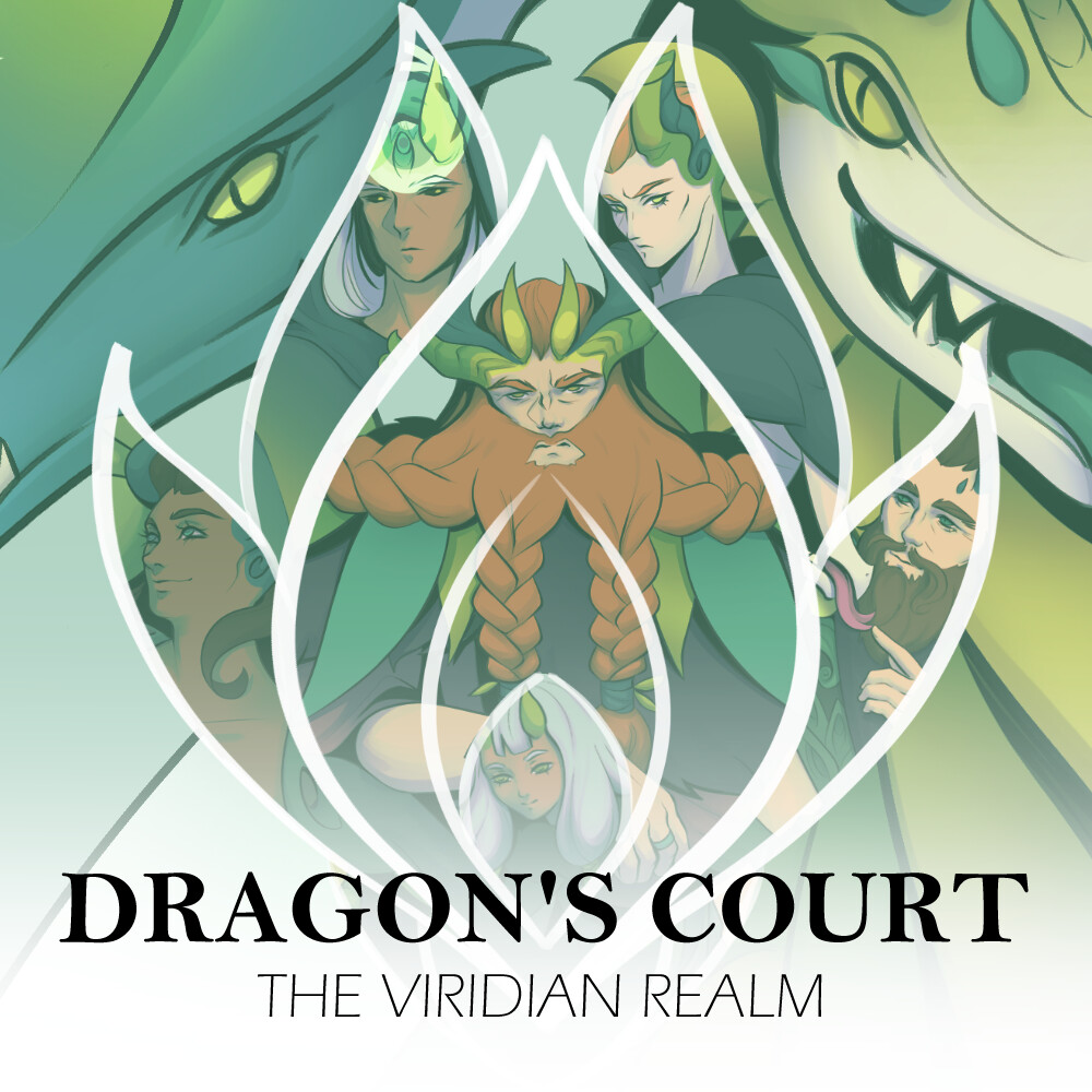 ArtStation - Dragon's Court: The Viridian Realm