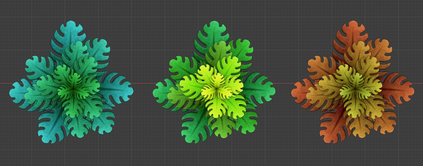 ArtStation - Monstera asset pack