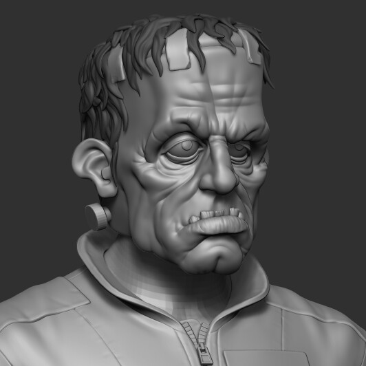 ArtStation - Halloween Monster Mask