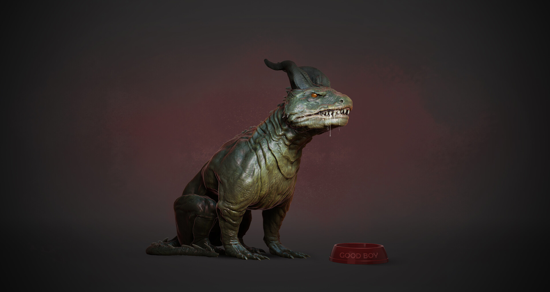 ArtStation - Hell dog