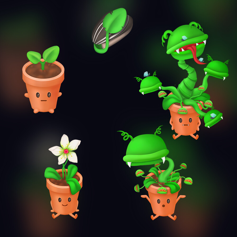 ArtStation - 2D Casual Icons