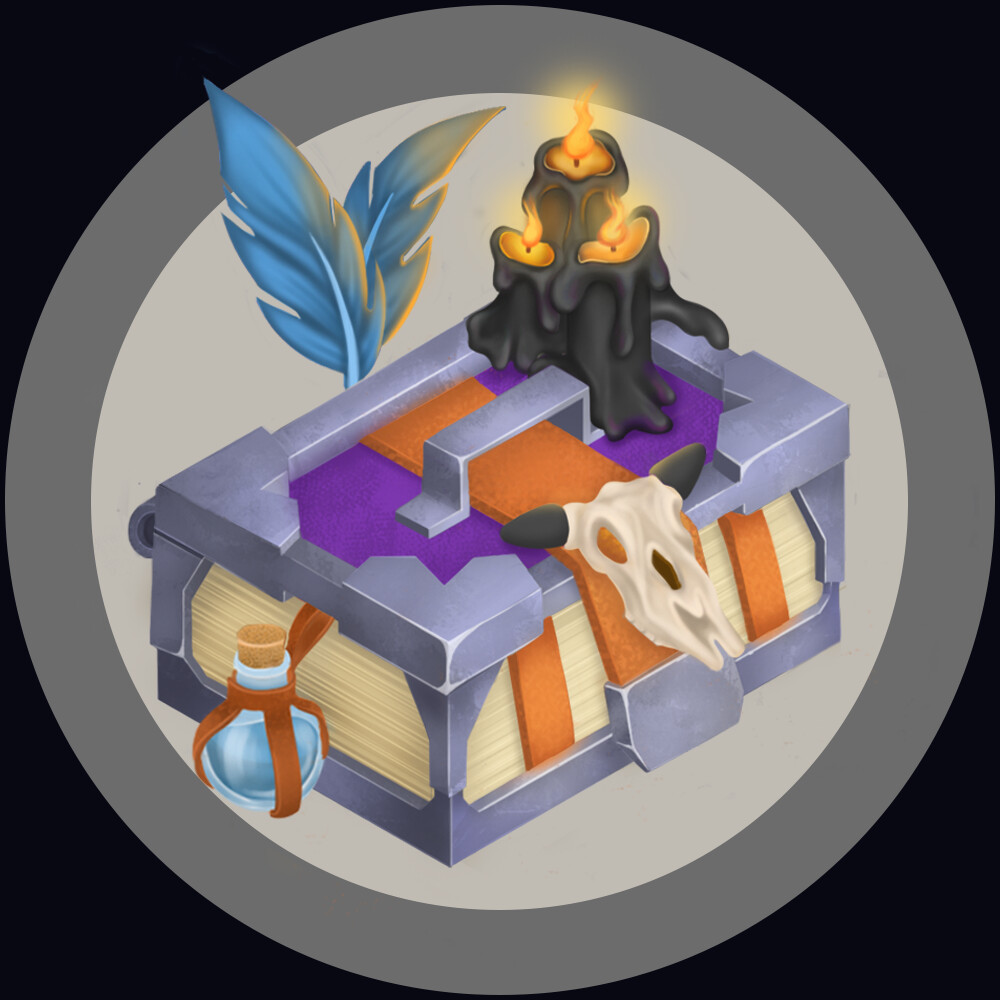 ArtStation - Casual Magic Chest