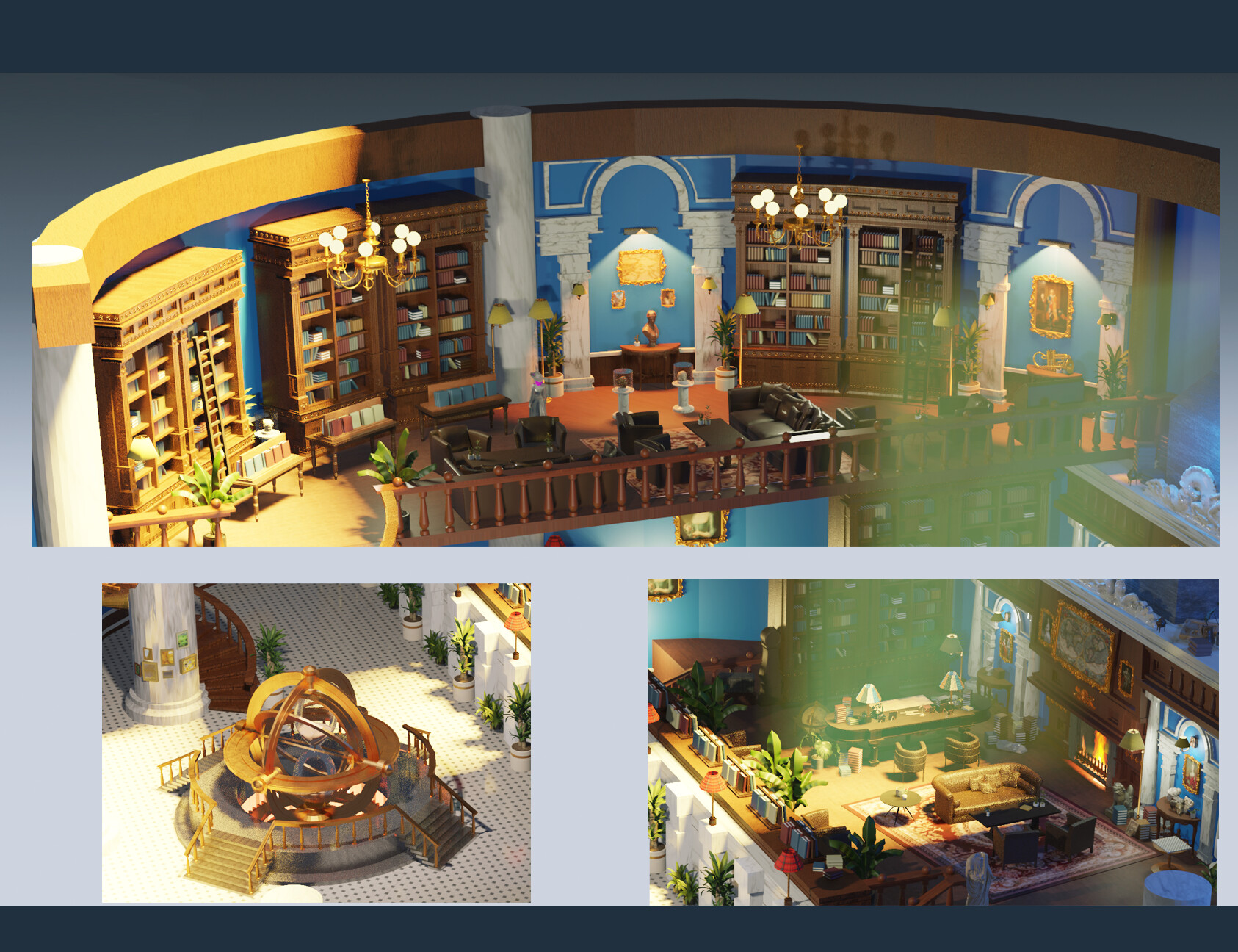 ArtStation - Meachine Town_1 and internal environment