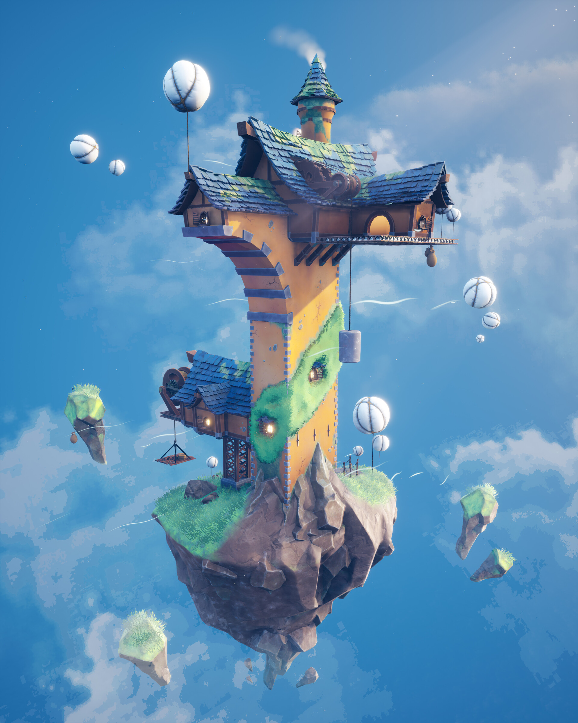 ArtStation - Block B - Week 11 - 18 | Diorama