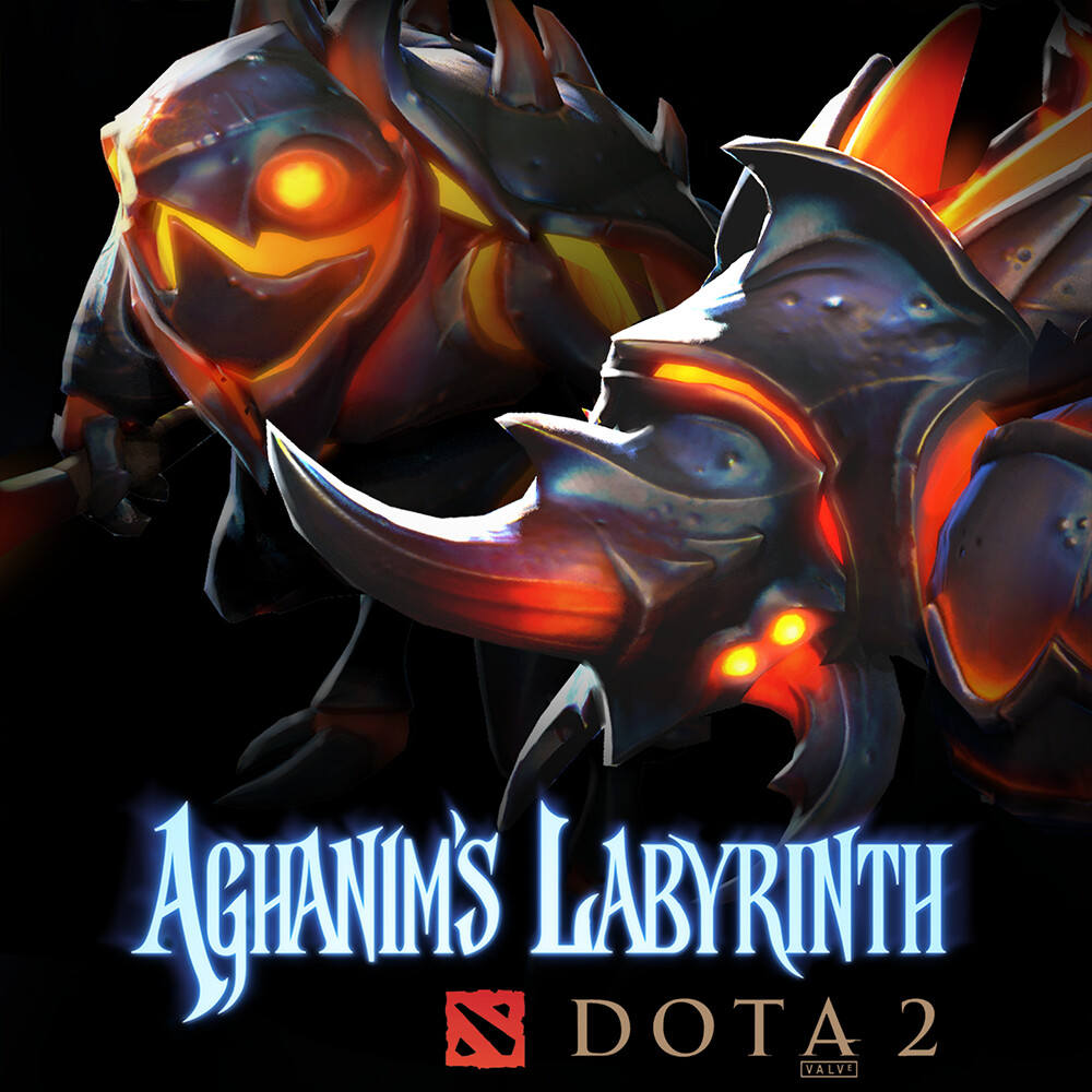 ArtStation - Woodland Warbands Dire Creeps from Dota 2: Aghanim's Labyrinth