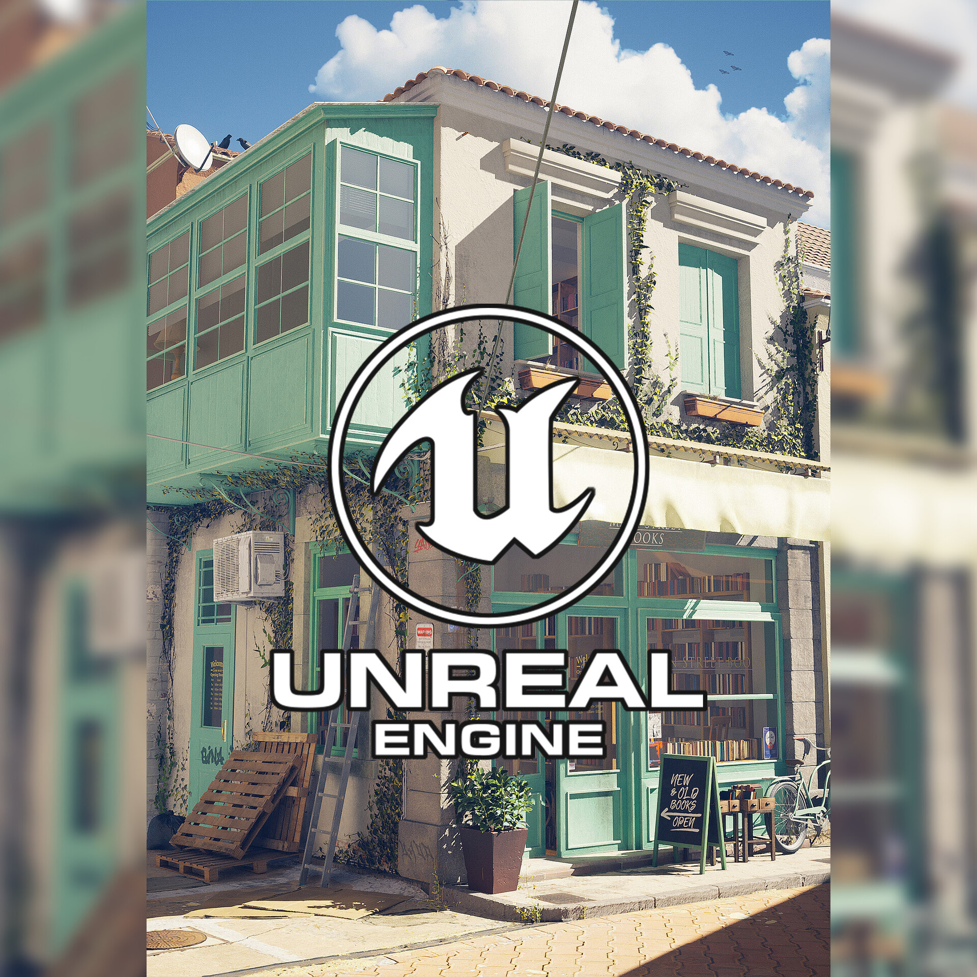 ArtStation - book store [ue5 environment]