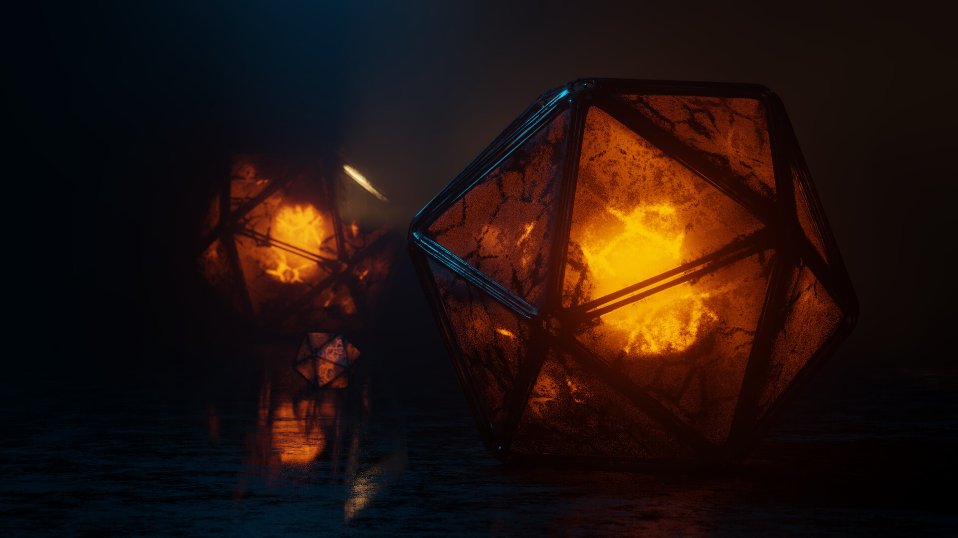 ArtStation - Flame Orbs