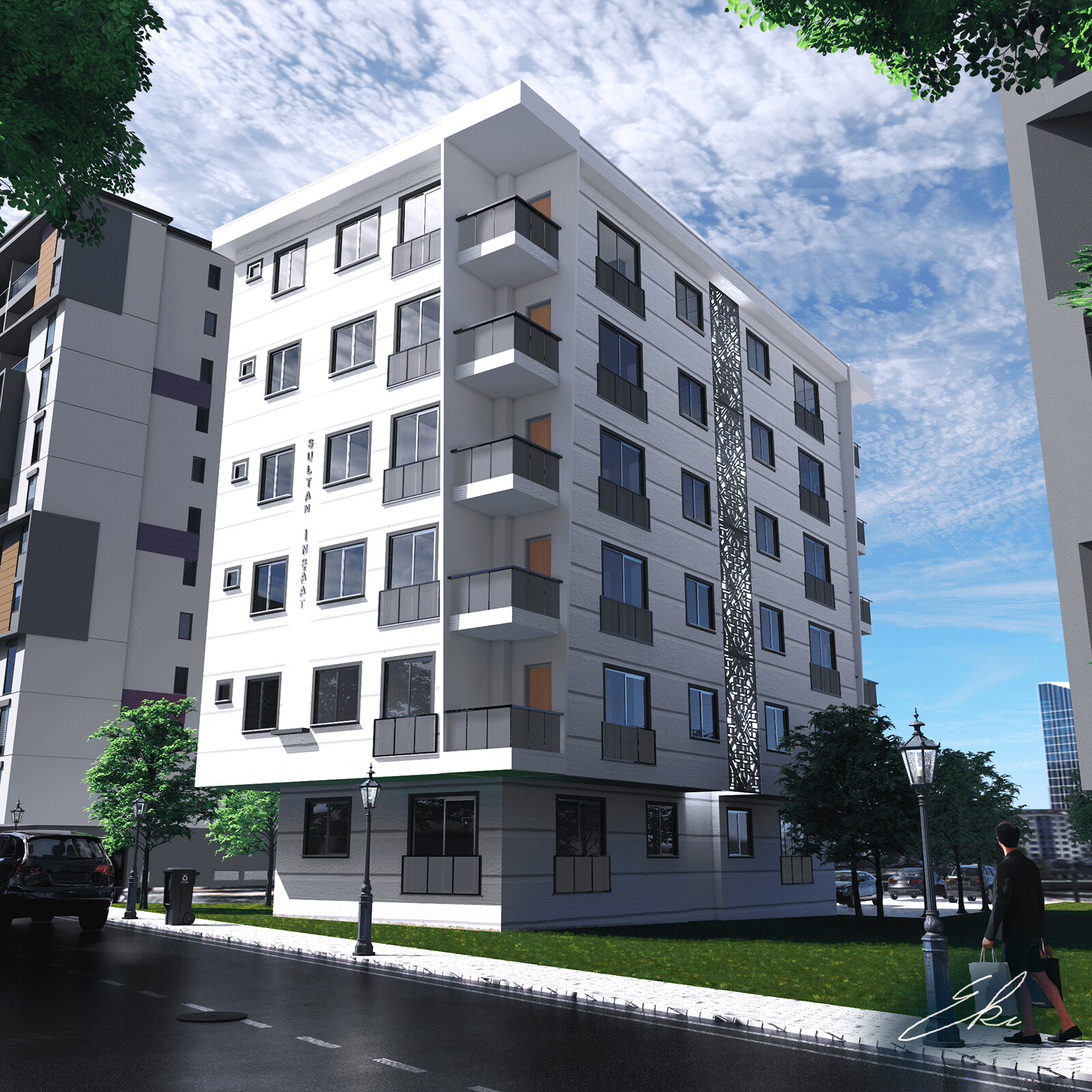 ArtStation - Facade Design & Visualization