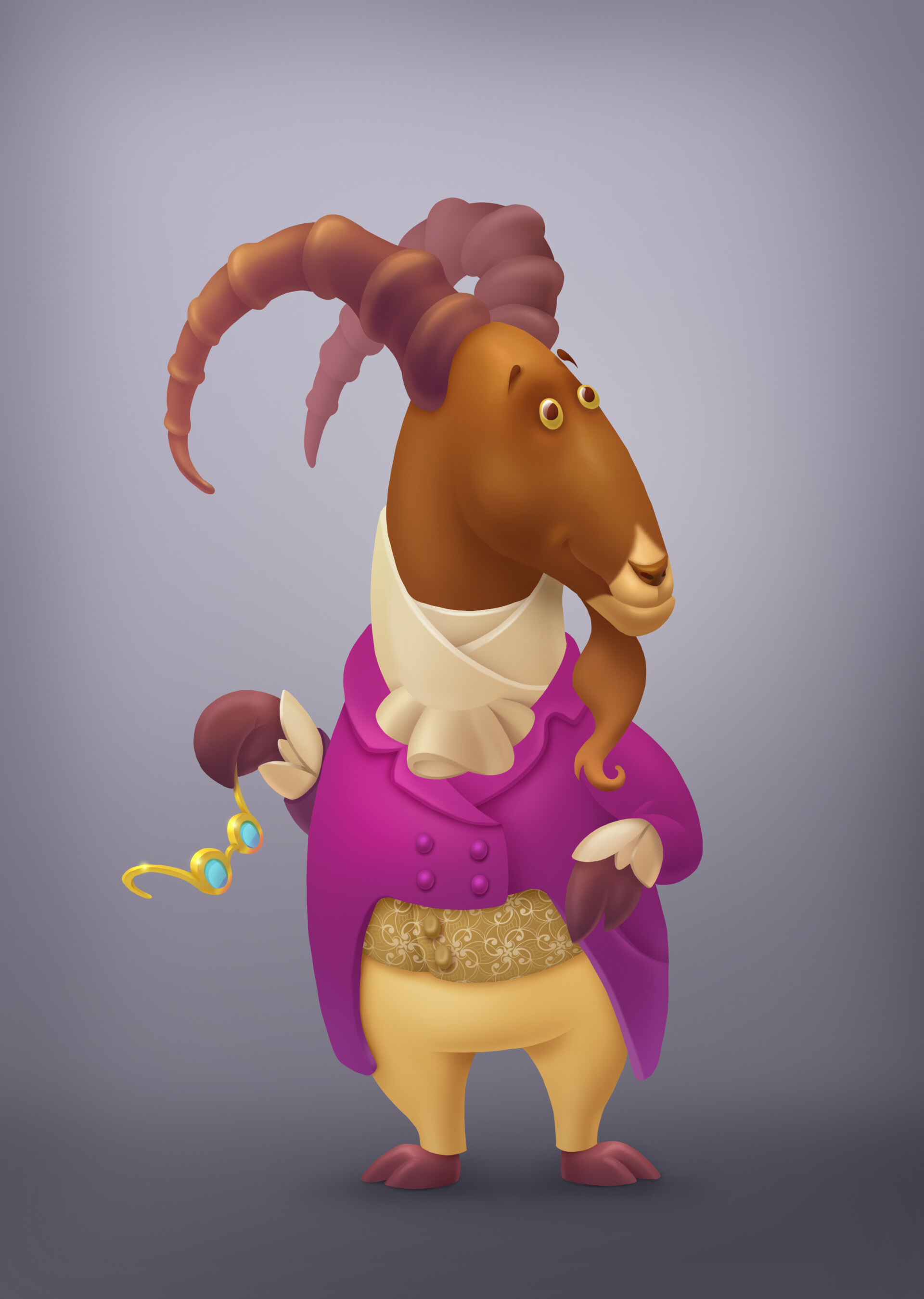 ArtStation - Shaggy Goat