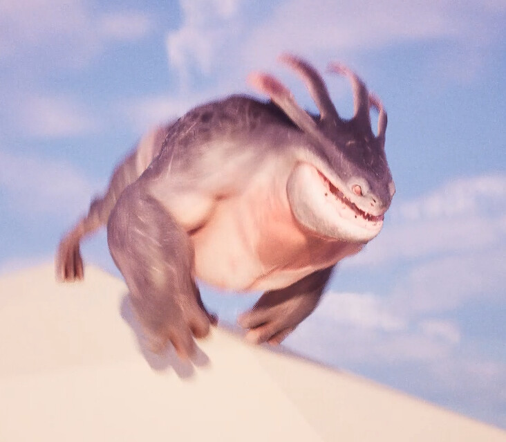 ArtStation - [UE5] Bulky Monster Run And Slam Animation