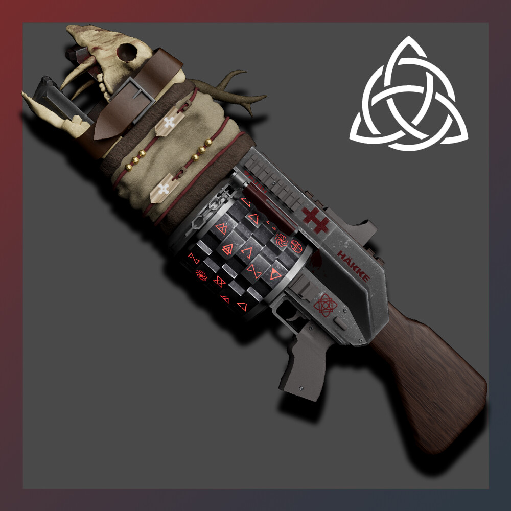 ArtStation - [Destiny 2 Fan Weapon Concept] Elden Cult exotic Heavy ...