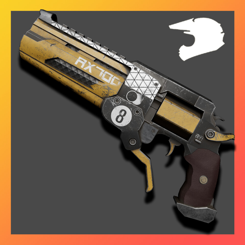 ArtStation - [Destiny 2 Fan Weapon Concept] Nightdrive Exotic Hand cannon