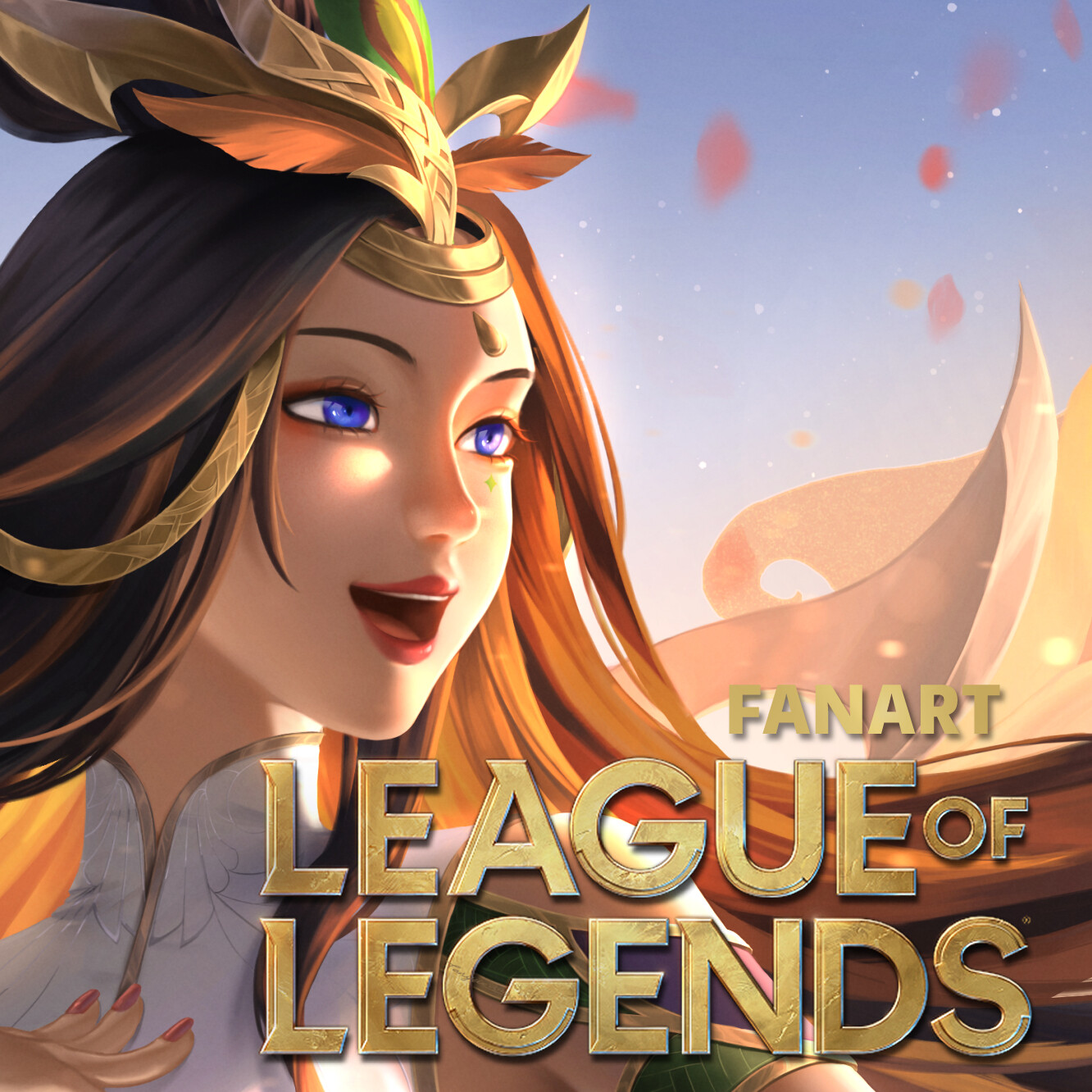 ArtStation - Graceful Phoenix Seraphine