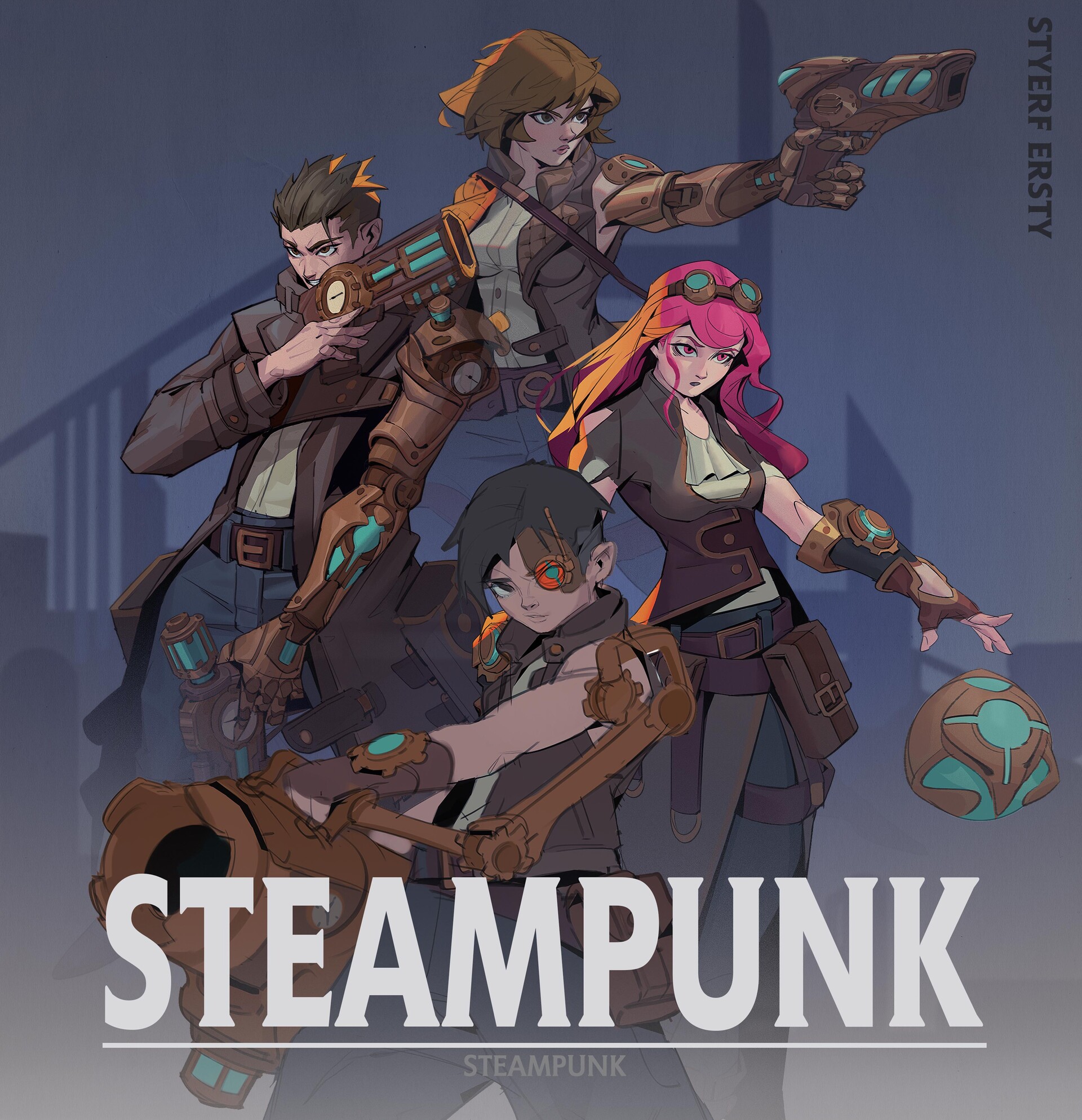 ArtStation - STEAM PUNK