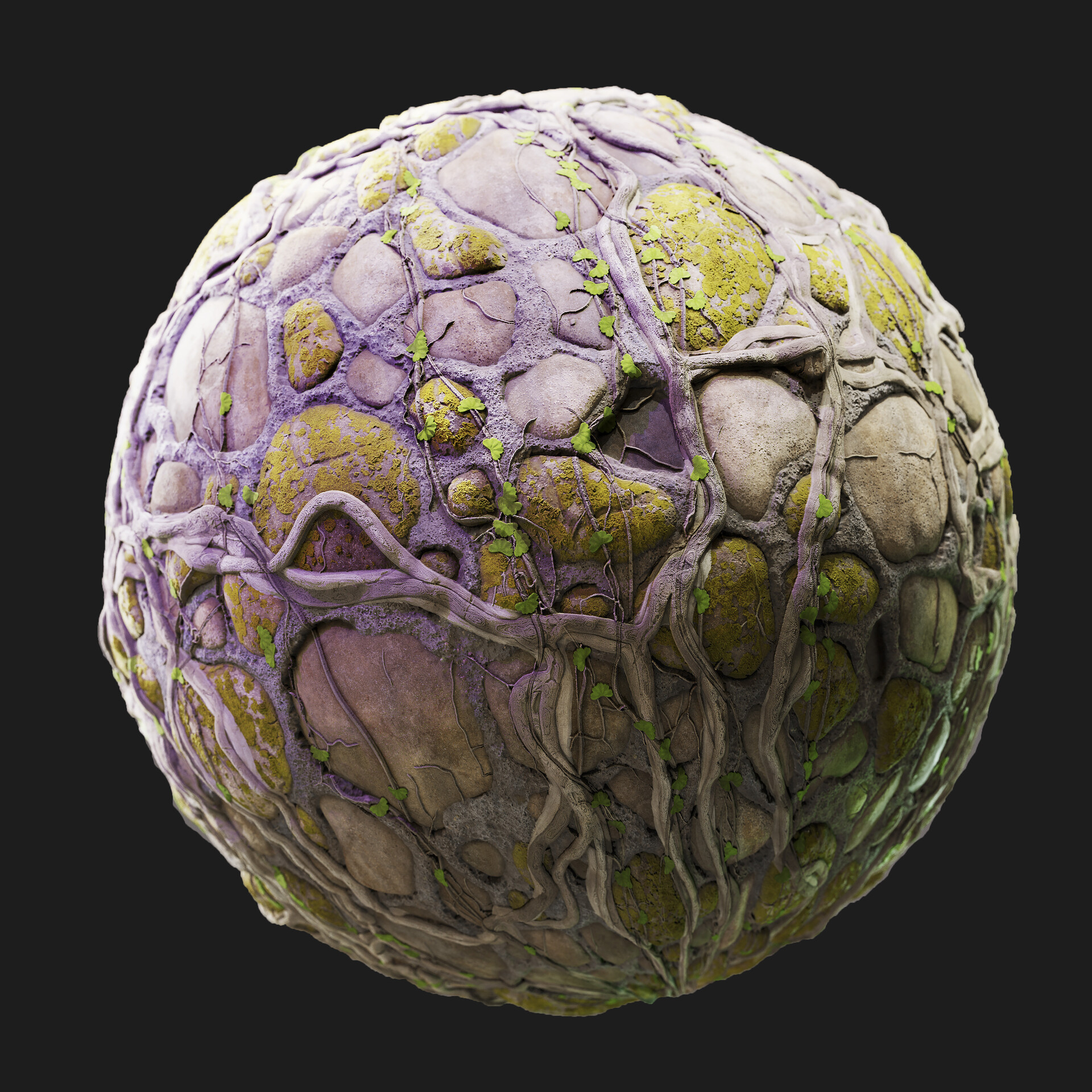 ArtStation - Rooted Stones