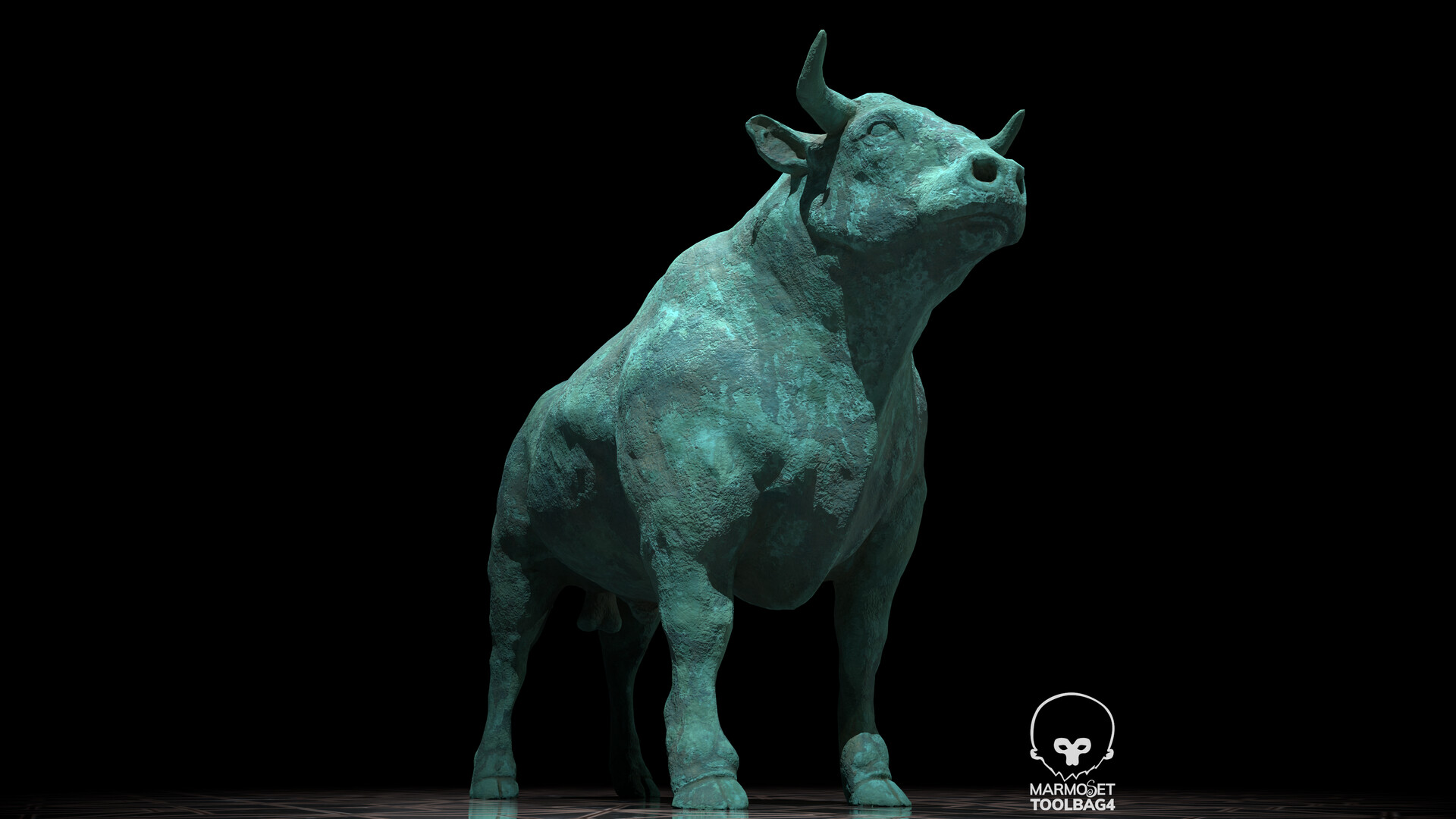 ArtStation - Cow Statue