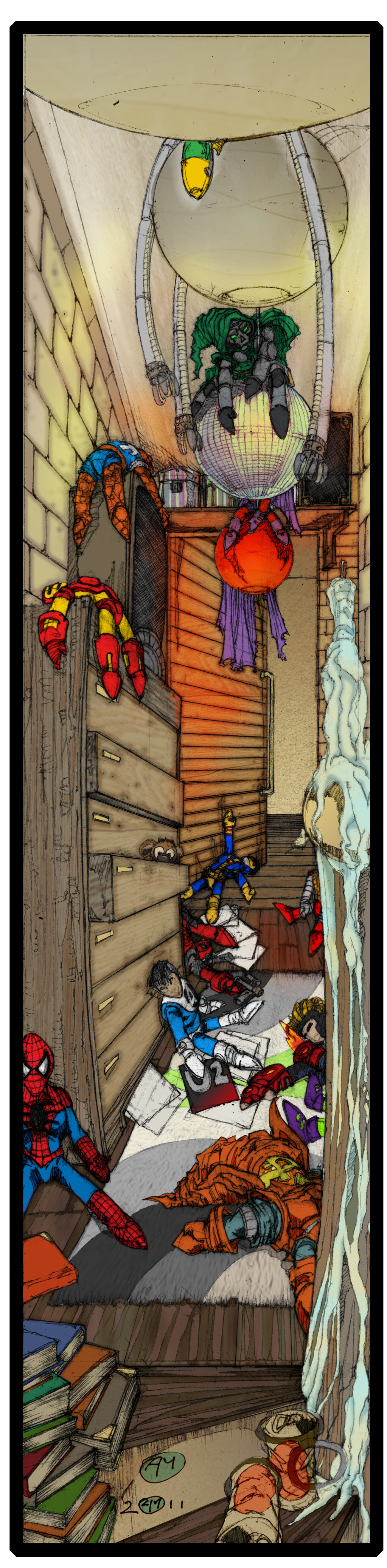 ArtStation - marvell puppets