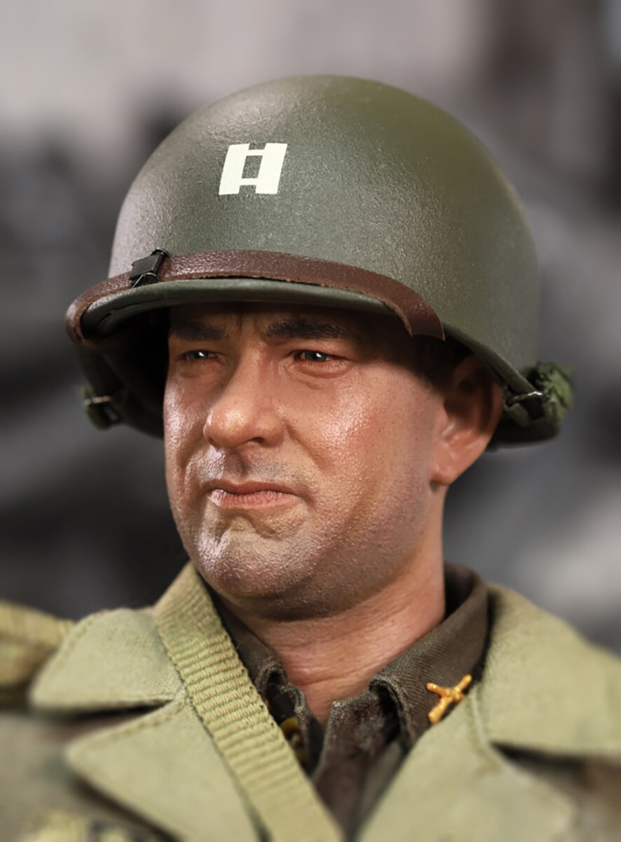 ArtStation - Tom Hanks. Saving Private Ryan
