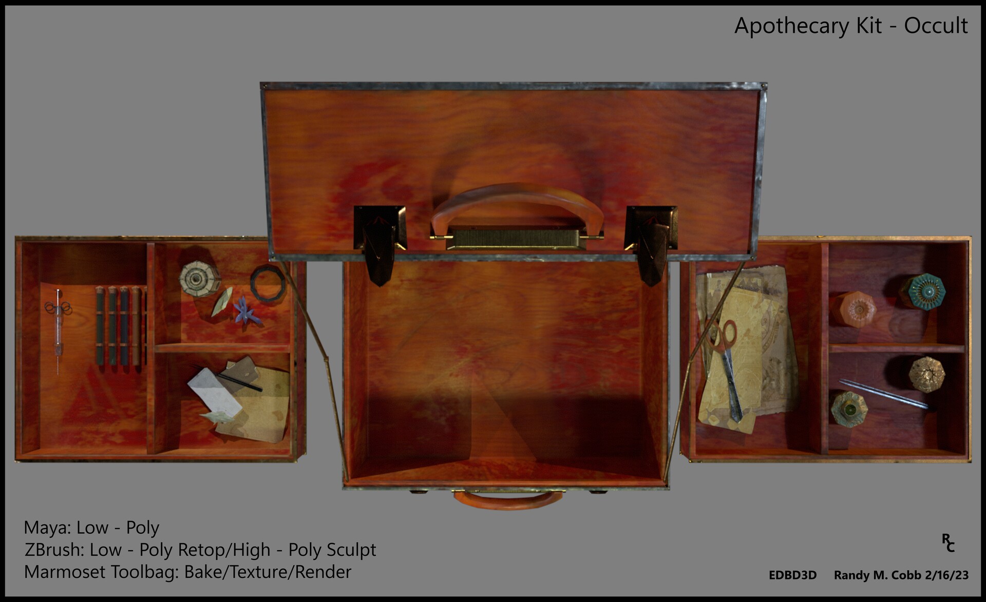 ArtStation - Apothecary Kit - Occult