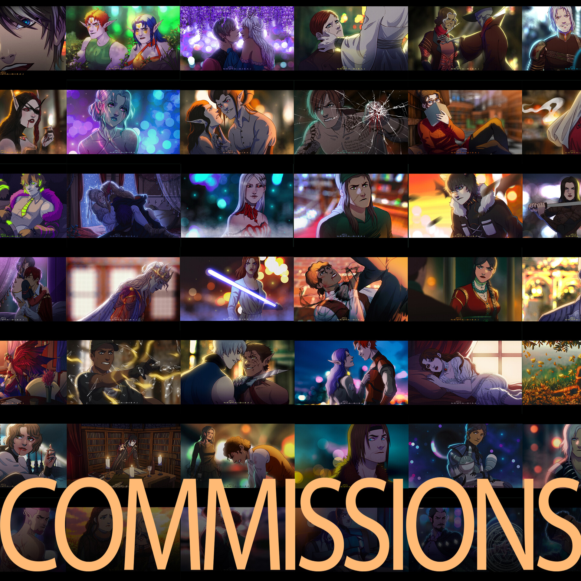 ArtStation - COMMISSIONS