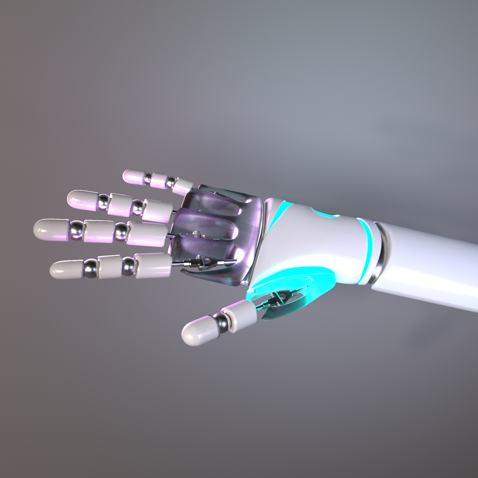 ArtStation - Mechanical Hand Animation