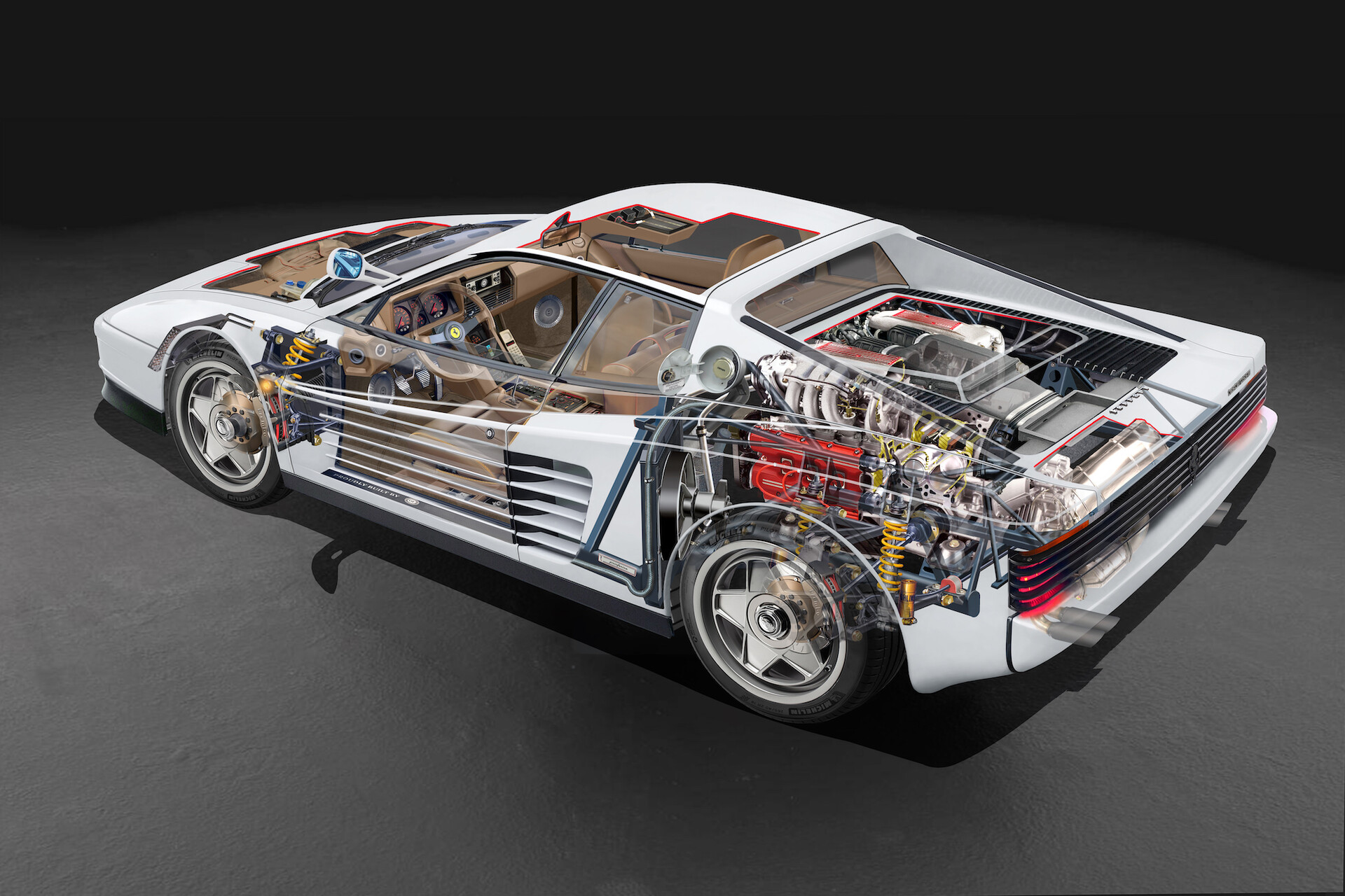 Oldie Cutaways from austria - Special: Supercar "Officine Fioravanti ...