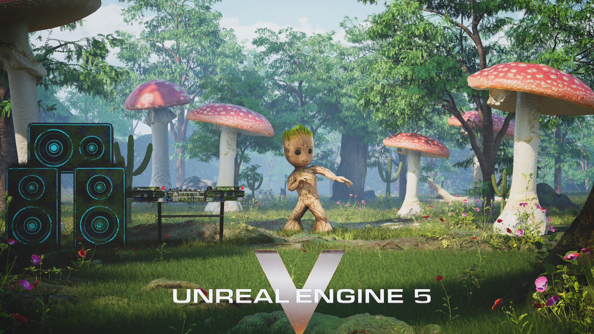 ArtStation - Groot dance Unreal engine 5